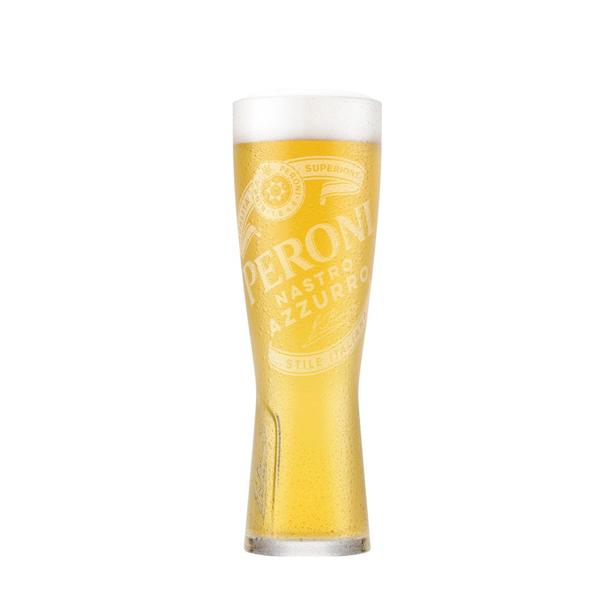 Peroni Italian Pilsner Glass